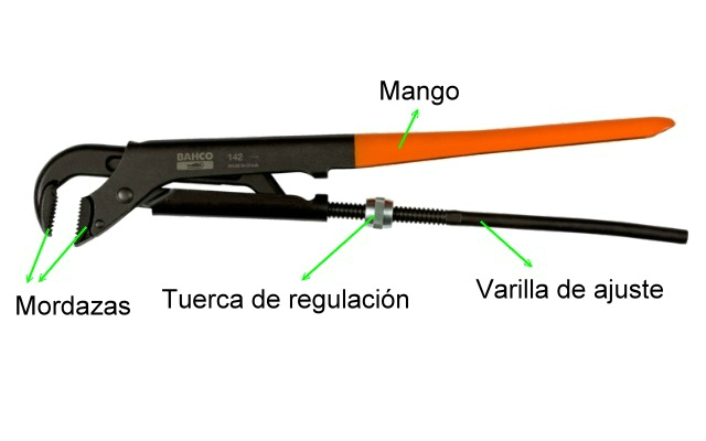 Llave para caño bahco | De Máquinas y Herramientas